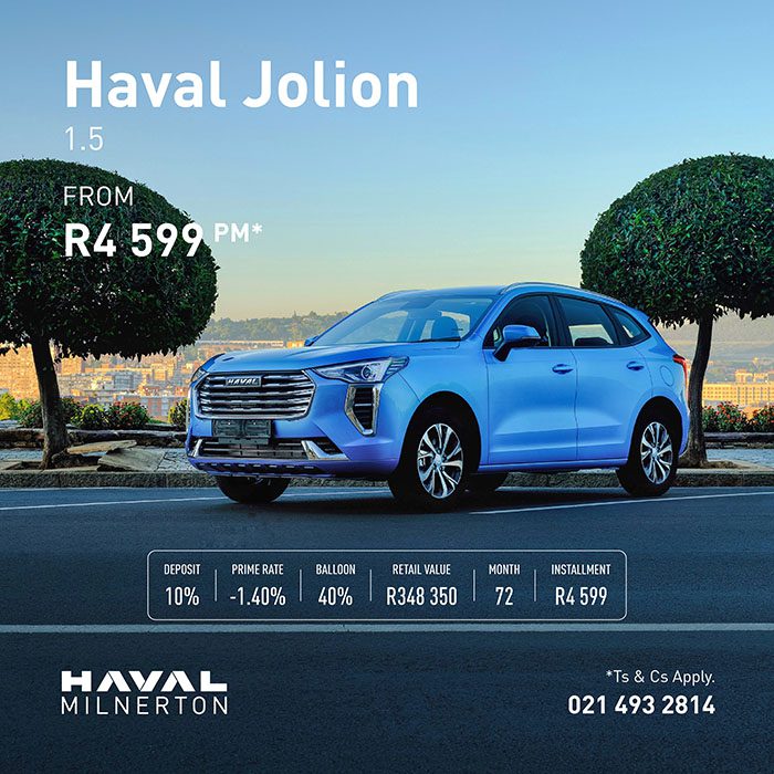 Special Offers | Best Vehicles | Haval Milnerton